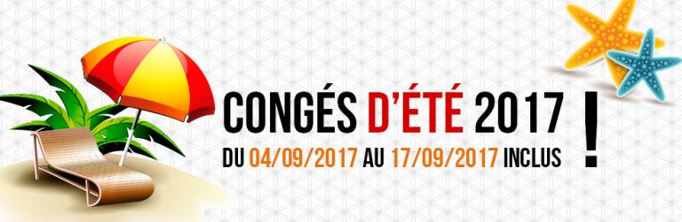 Congés annuels 2017 | clickNstick